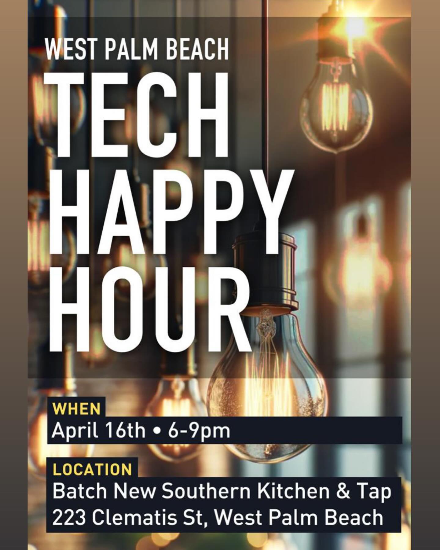 About Us - West Palm Beach Tech Happy Hour